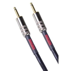 mogami od spk-03 overdrive speaker cable, gold 1/4” ts straight plugs, 3 ft.