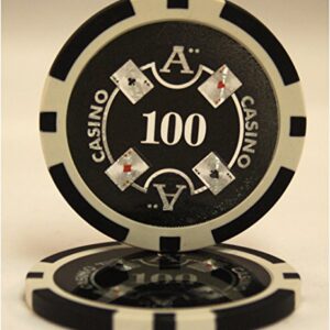 MRC 1000 pcs Ace Casino Poker Chips Set with Aluminum Case Custom Build