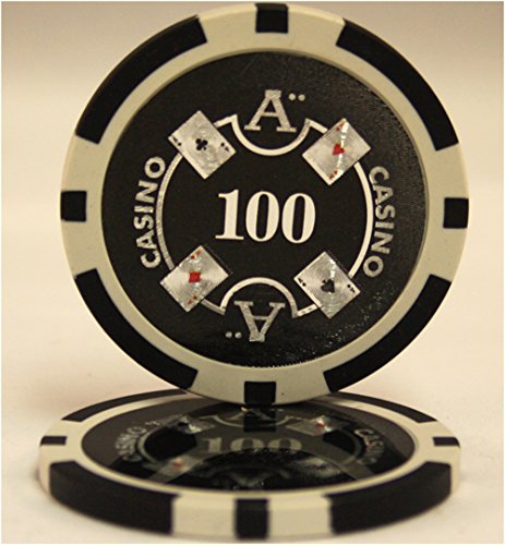 MRC 1000 pcs Ace Casino Poker Chips Set with Aluminum Case Custom Build