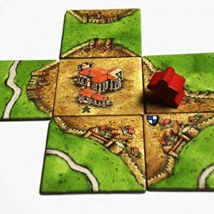 Carcassonne Inns & Cathedrals Expansion - Tile-Laying Medieval Board Game, Ages 7+, 2-6 Players, 45 Min Playtime by Z-Man Games