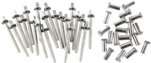 dw true pitch snare drum tension rods (20-pack) 5 inch deep drum