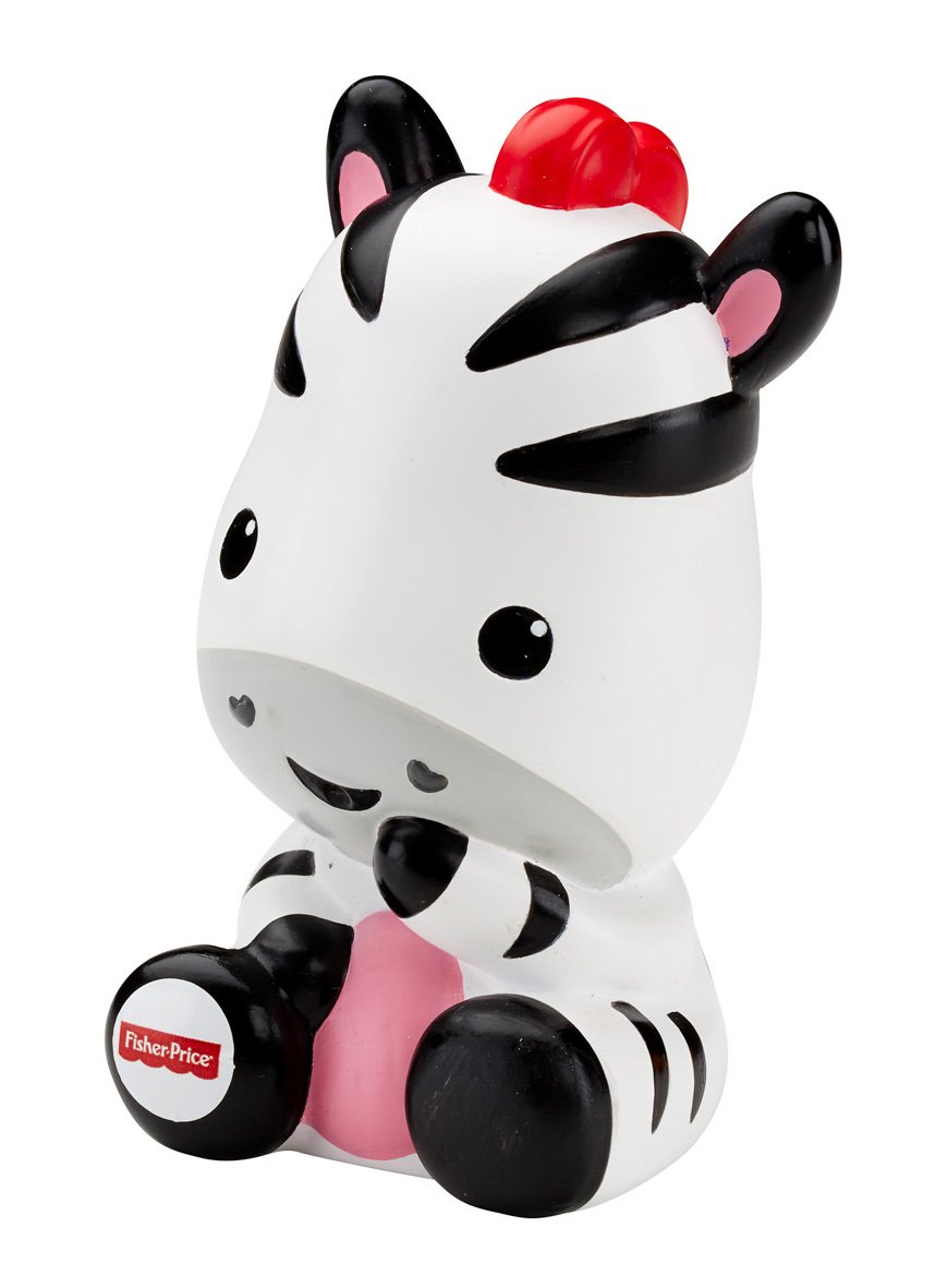 Fisher-Price Rainforest Bath Squirters, Zebra