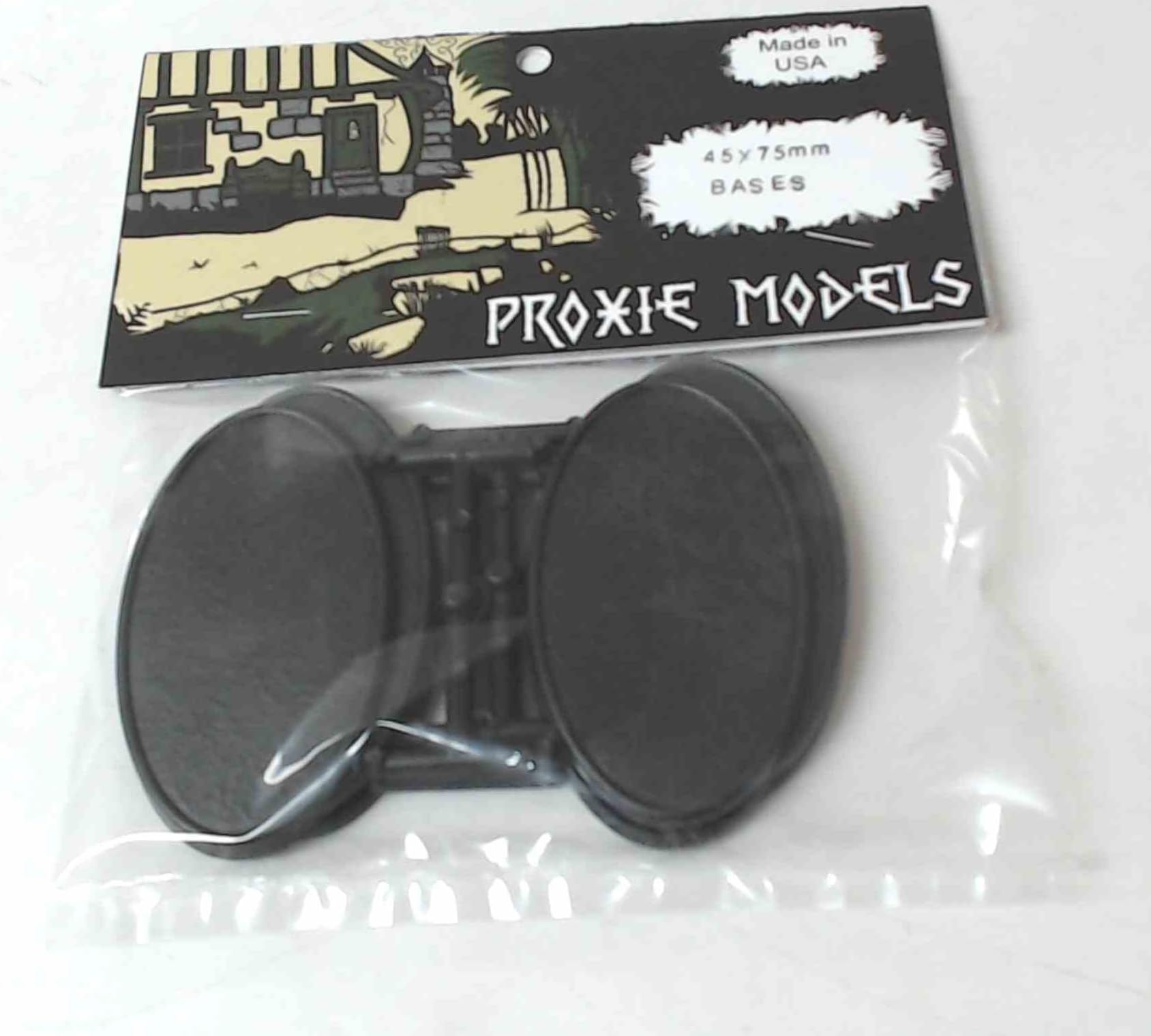 Proxie Models 45 X 75mm Oval Figure Bases