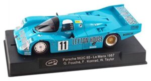 slot.it porsche 962c 85 le mans 1987#11 performance slot car (1:32 scale), one size, bright blue