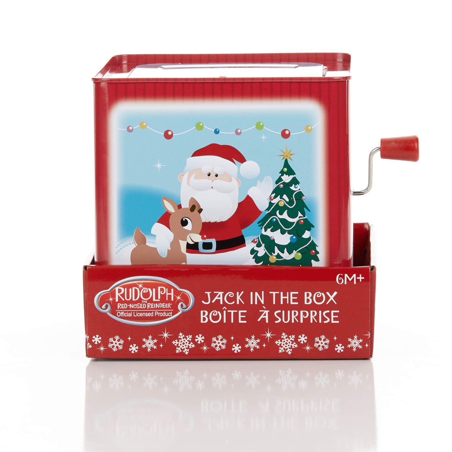 Rudolph the Red-Nosed Reindeer Jack-In-The-Box