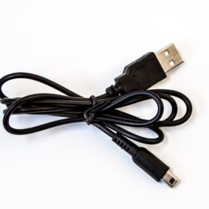 Old Skool USB Charge Cable for Nintendo 3DS, 3DS XL, NEW 3DS XL, 2DS, DSi, DSi XL