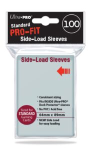 ultra pro 84649 pc pro-fit side load standard x5, multi colour