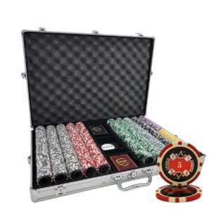 mrc 1000 pcs ace casino poker chips set with aluminum case custom build