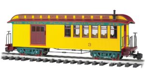 train passenger car jackson sharp passenger car combine grizzly flats large scale