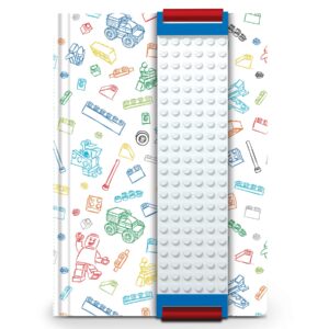 lego journal with building band