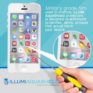 ILLUMI AquaShield Front + Back Protector Compatible with Nintendo 3DS (2015,Standard Version)(2-Pack) HD Clear Screen Protector No-Bubble TPU Film