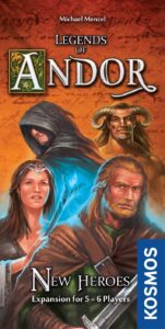 thames & kosmos legends of andor new heroes 5 and 6 player expansion cooperative, family, strategy board game by kosmos | expand the award winning game legends of andor, multi, 11.6 (692261)