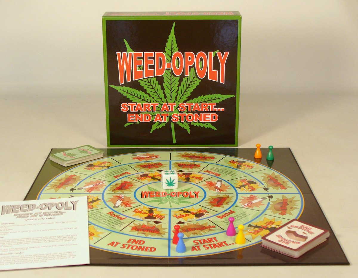 WorldWise Imports Weed-Opoly the game