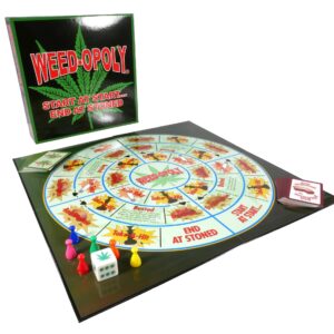 WorldWise Imports Weed-Opoly the game