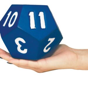 LEARNING ADVANTAGE - Jumbo 12-Sided Foam Die, 12 Sided Die