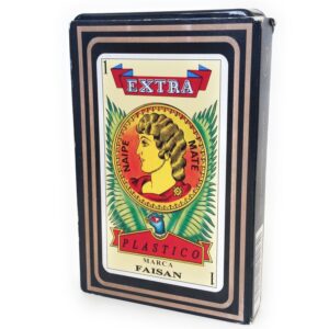 Spanish Playing Cards, Barajas Espanolas, Red Color, Color rojo Faisan