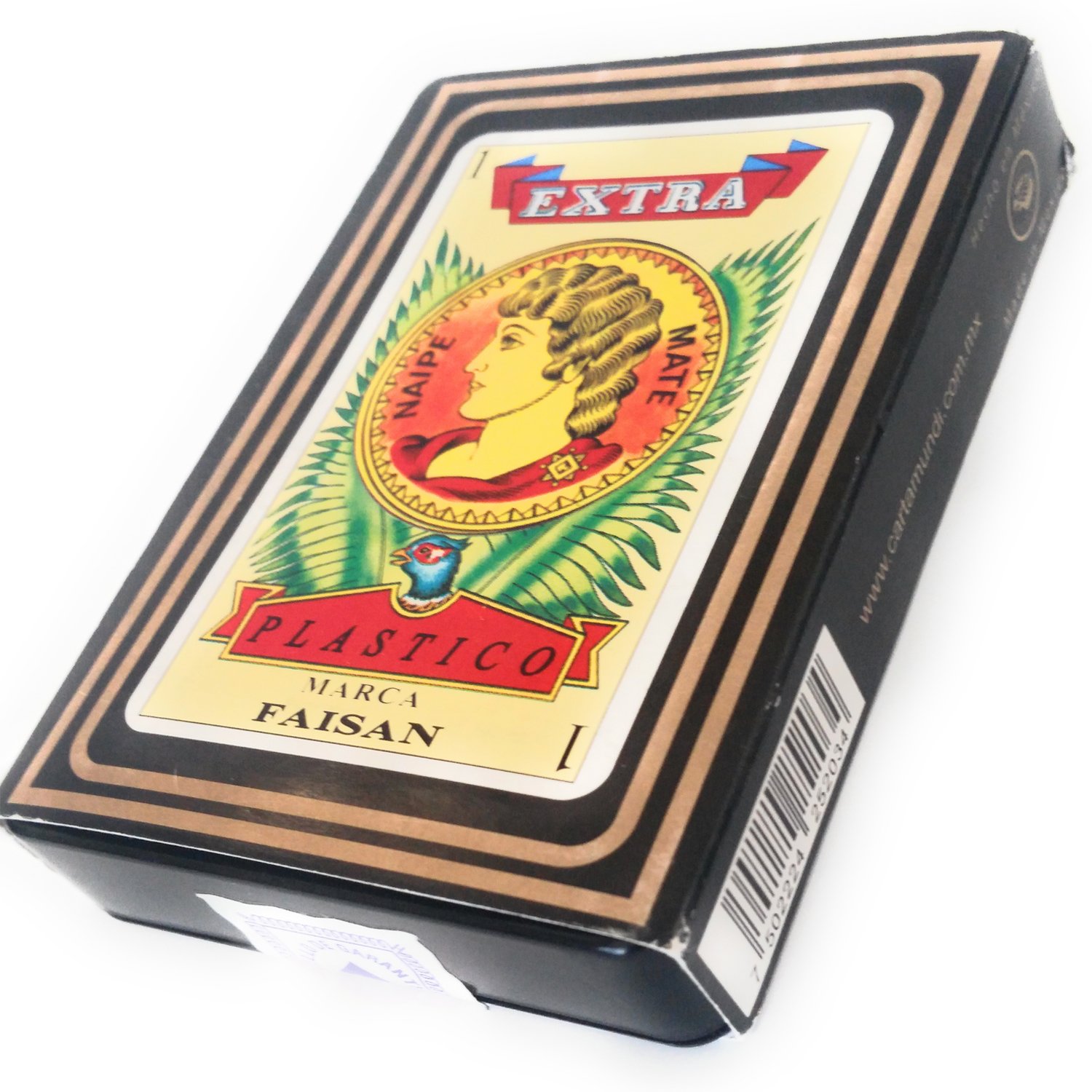 Spanish Playing Cards, Barajas Espanolas, Red Color, Color rojo Faisan