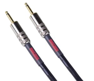 mogami od spk-06 overdrive speaker cable, gold 1/4” ts straight plugs, 6 ft.