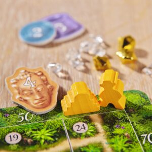 HABA Karuba - Jungle Adventure Tile Placement Family Puzzle Game - Exciting Family Games & Kids Board Games Ages 8-12 (Made in Germany)