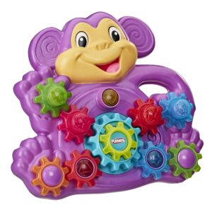 playskool stack 'n spin monkey gears toy (amazon exclusive)