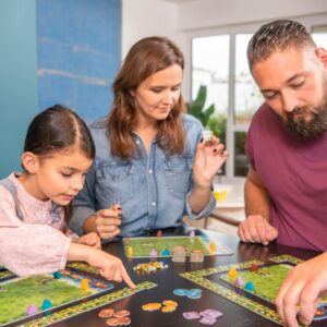 HABA Karuba - Jungle Adventure Tile Placement Family Puzzle Game - Exciting Family Games & Kids Board Games Ages 8-12 (Made in Germany)