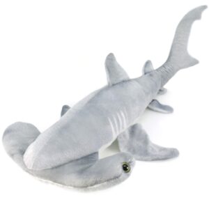 tigerhart mc the hammerhead shark - 31 inch stuffed animal plush