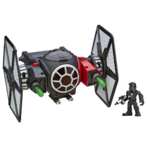 star wars galactic heroes special force tie fighter with pilot elite action figure