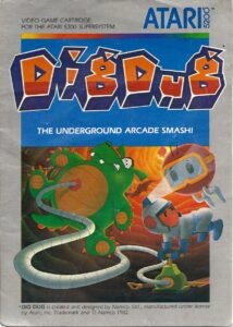 dig dug atari 5200 instruction booklet (atari 2600 manual only - no game) pamphlet - no game included