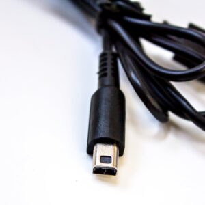 Old Skool USB Charge Cable for Nintendo 3DS, 3DS XL, NEW 3DS XL, 2DS, DSi, DSi XL