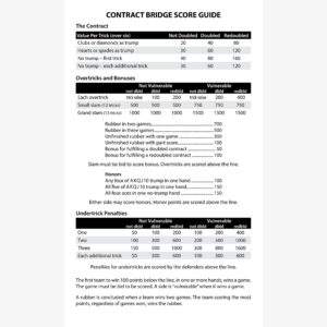 Contract Bridge Score Pads (5 Pads, 50 Sheets Each) Enjoy The Original! Proudly Made in The USA.