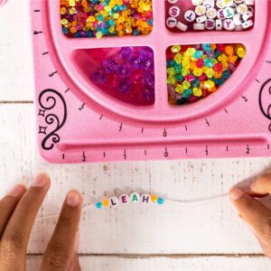 Just My Style My Very Own Jewelry Studio, Personalized Bracelet Making Kit With 1700+ Beads, Bead Kit Great for On-The-Go, Travel DIY Custom Accessories for Ages 6, 7, 8, 9