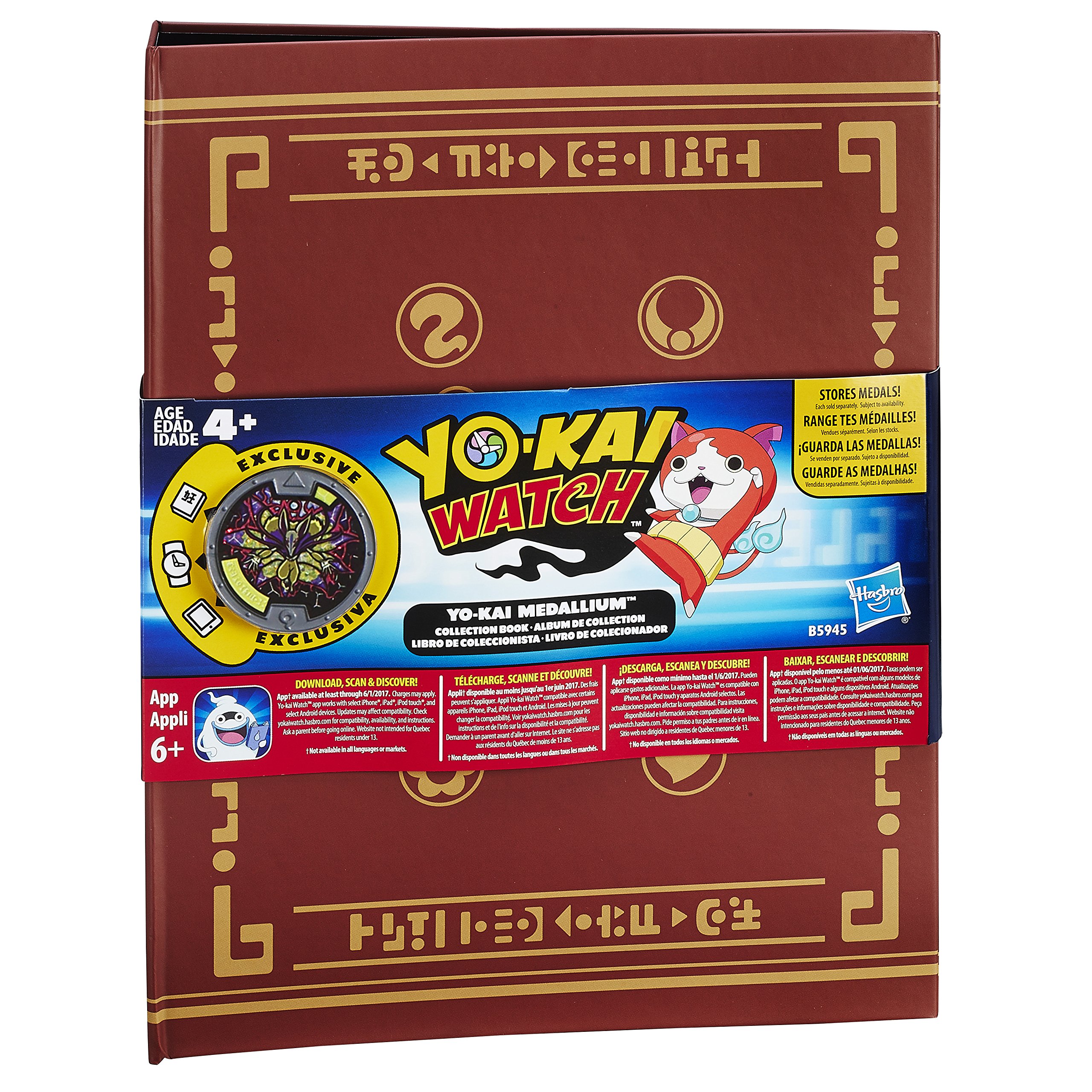 Hasbro Yo-kai Watch Yo-kai Medallium Collection Book