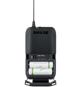 Shure BLX14R/SM35 Wireless Microphone System - 14-Hour Battery Life, 300 ft Range, UHF | SM35 Headset Mic, Single Channel Rack Mount Receiver | H9 Band (BLX14R/SM35-H9)