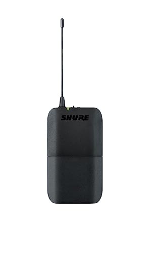 Shure BLX14 UHF Wireless System for Guitar and Bass with 1/4 Jack - 14-Hour Battery Life, 300 ft Range, UHF | Includes 1/4" Jack Instrument Cable & Single Channel Receiver | H10 Band (BLX14-H10)