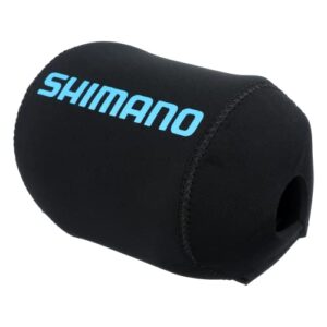 shimano neoprene reel cover, x-large, black