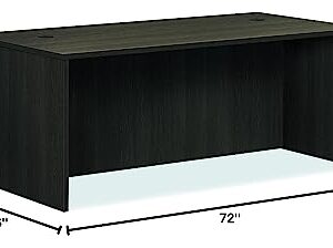 HON BL Laminate Series Office Desk Shell - Rectangular Desk Shell, 72w x 36d x 29h, Espresso (HBL2101)