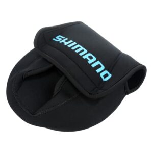 shimano neoprene reel cover; large; black