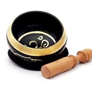 3.75" Tibetan OM Yoga Meditation Peace Singing Bowl