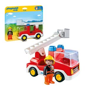 playmobil ladder unit fire truck