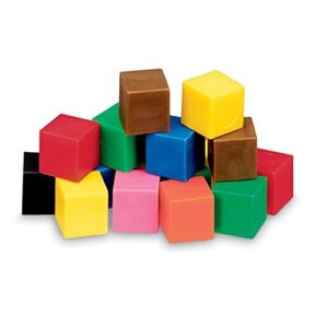 hand2mind Plastic Blocks, Counting Cubes For Kids Math, 1 Cm Blocks For Preschool Crafts, Early Math Manipulatives For Preschool, Classroom Supplies For Teachers Elementary (Pack of 1000)