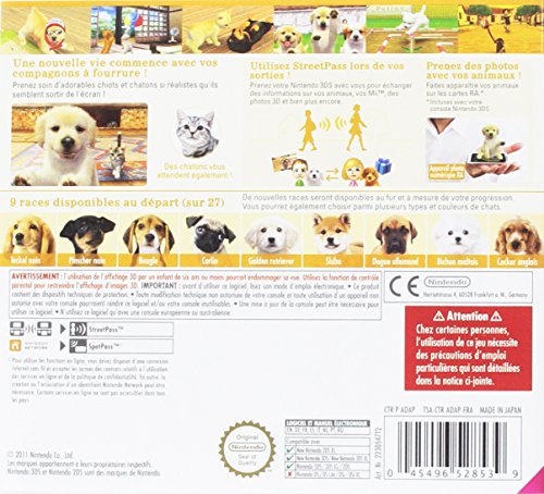 Nintendogs + cats Golden Retriever & ses nouveaux amis - Nintendo Selects