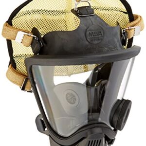 MSA 10094028 Ultra Elite Full-Facepiece Respirator with UID and Clear Command Responder, Medium