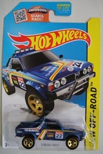 hot wheels 2015 hw off-road subaru brat 123/250, blue