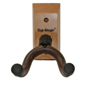 Top Stage® Hardwood Home & Studio Guitar Hanger Wall Stand, JX18-NA