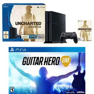 playstation 4 500gb uncharted: the nathan drake collection and guitar hero live bundle