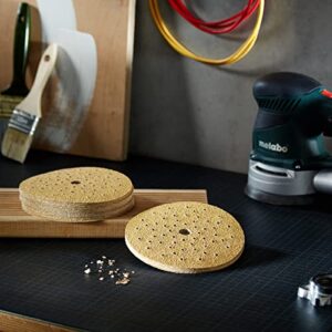 Bosch 2608621015 Pack of 50 Abrasive Discs for Sanding/Smoothing C470-150 mm, beige, 2608621015