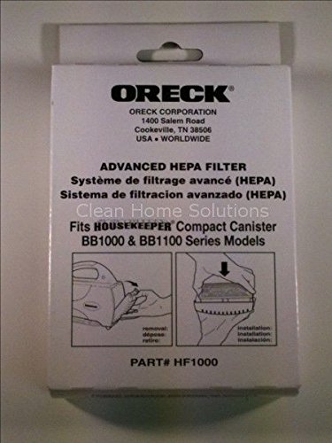 (Ship from USA) Genuine Oreck Advanced HEPA Filter Part# HF1000