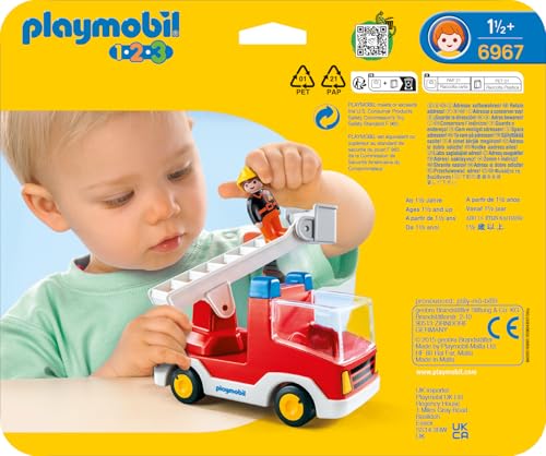 Playmobil Ladder Unit Fire Truck