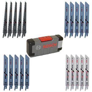 bosch 2607010902 saber saw blade-set for wood/metal 20 pcs