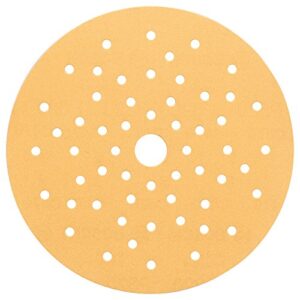 bosch 2608621015 pack of 50 abrasive discs for sanding/smoothing c470-150 mm, beige, 2608621022